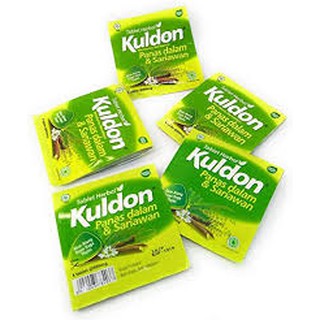 Jual Obat Herbal Sariawan & Panas Dalam KULDON Tablet (1 Dus isi 10 ...