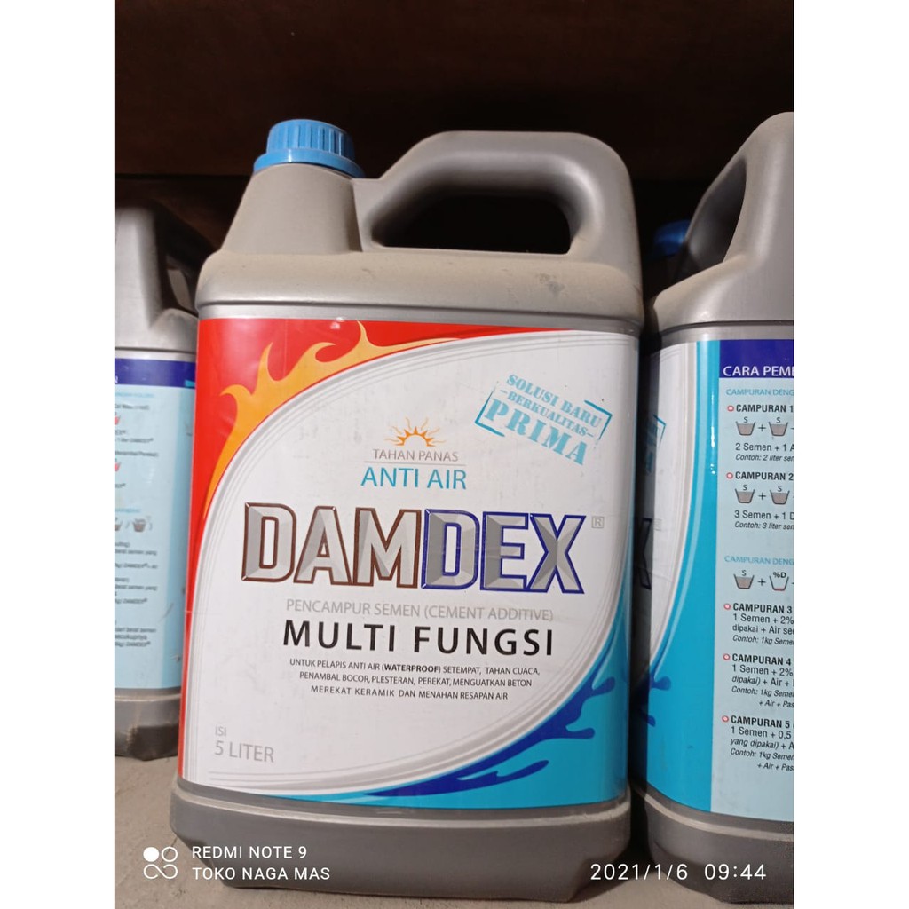 Jual Damdex/multifungsi/5 liter( obat cor ) Indonesia|Shopee Indonesia