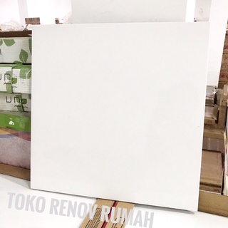 Jual keramik lantai putih 50x50 (glossy)/ keramik lantai 50x50 putih ...