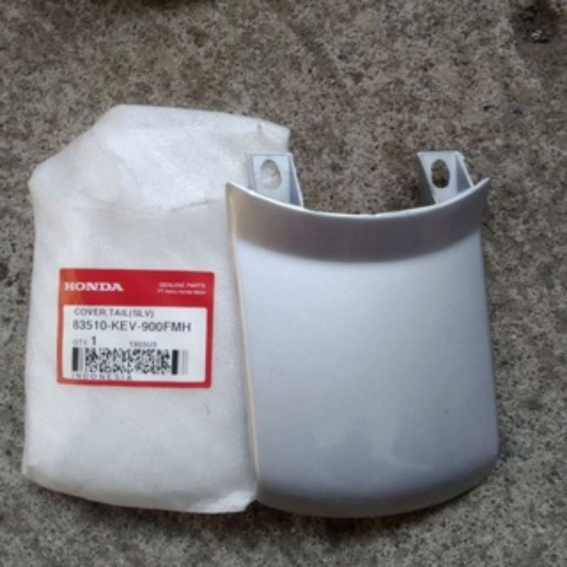 Jual cover tail silver supra 100 / sambungan cover body supra 100 / ...