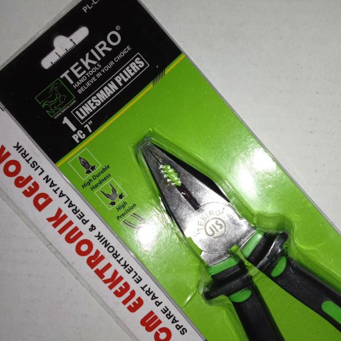 Jual Tang Kombinasi Tekiro 7" 7Inch 7 Inch Tool Pl-Lm0758 Linesman ...