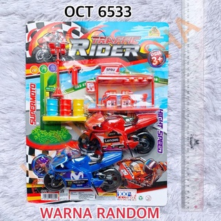 Jual MAINAN OCT 6533 TRAFFIC RIDER MOTOR MOTORAN BALAP GP MOTO BALAPAN ...