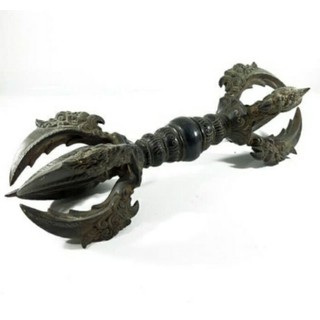 Jual Senjata Dewa Siwa Hitam Gada Bajra Vajra Antik Langka | Shopee Indonesia