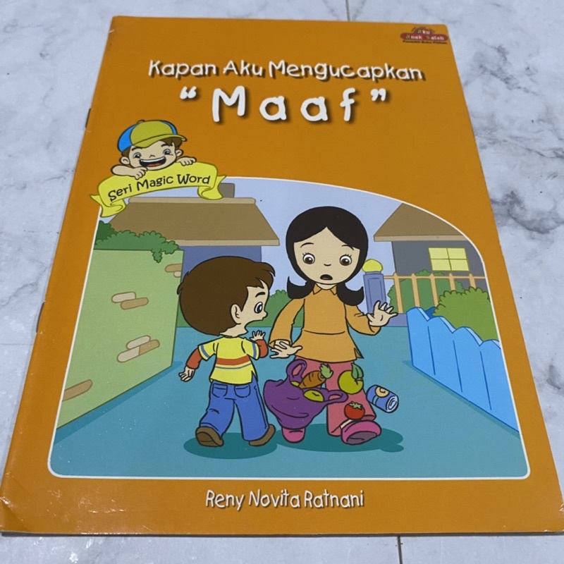 Jual Tiga kata ajaib buku cerita anak moral ( maaf ) 3 magic words buku ...