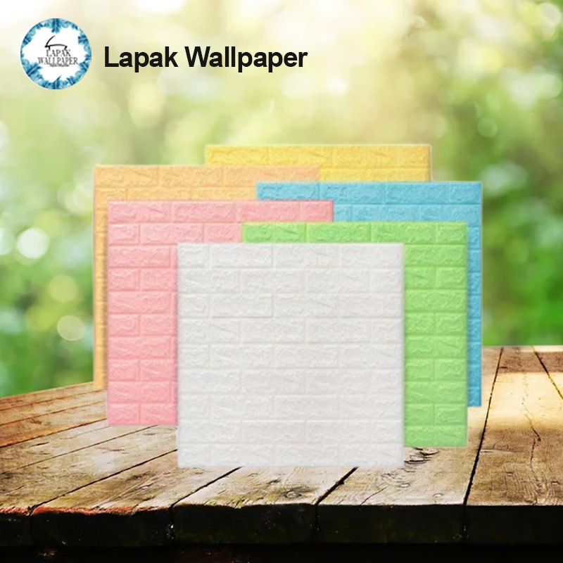 Jual Wallpaper 3D Brick Dekorasi Dinding Wall Foam Brick 3D Batu Bata ...