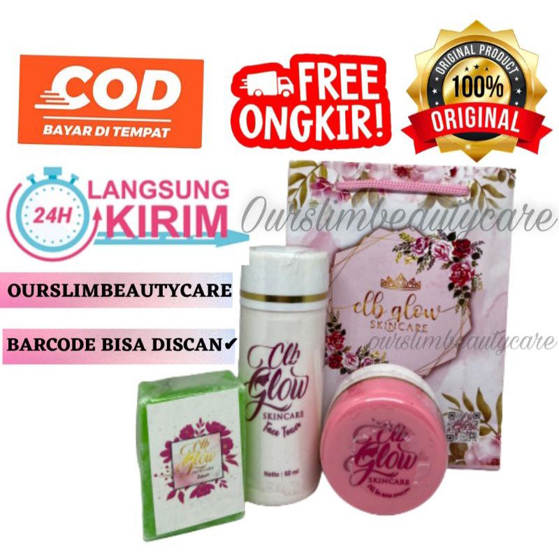 Jual CLB GLOW ORI 1 PAKET LENGKAP DAN ADA BARCODE | Shopee Indonesia