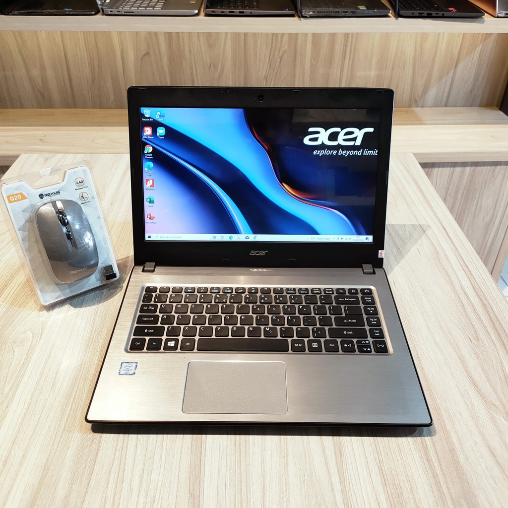 Jual ACER Aspire E5-476G-87R2 - Hitam (Core i7 gen 8) RAM 8GB SSD 128GB HDD 1TB Dual VGA NVIDIA ...