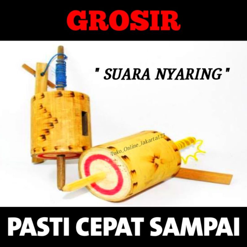 Jual mainan tradisional gangsing bambu mainan jadul anak anak | Shopee ...