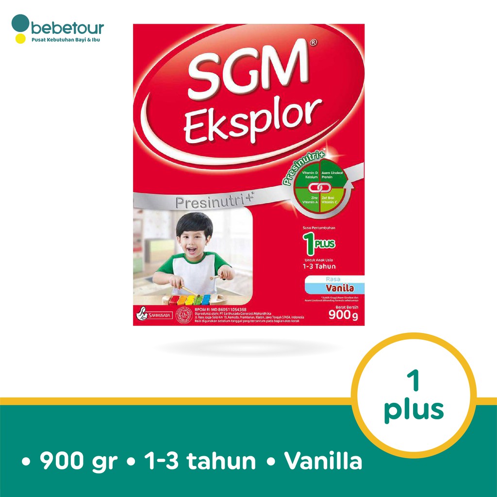 Harga SGM Eksplor 1 Plus 900GR Vanila Terbaru Mei 2025 | BigGo Indonesia