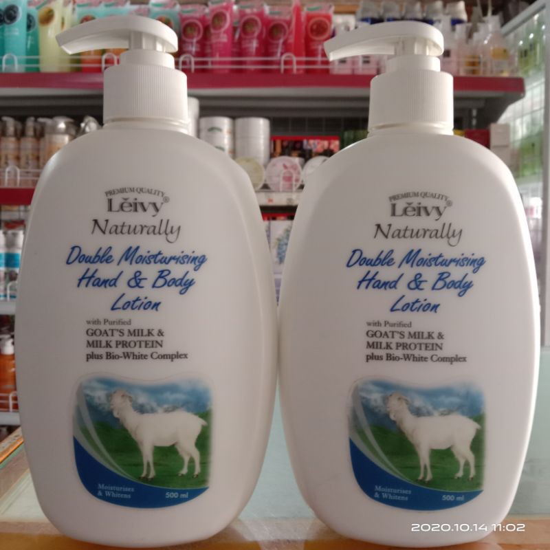 Jual LEIVY Naturally Hand & Body Lotion 500ml | Shopee Indonesia