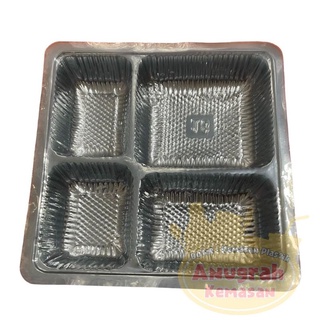 Jual Kotak nasi POLOS / Kardus nasi / box nasi R8 (18x18cm) | Shopee ...
