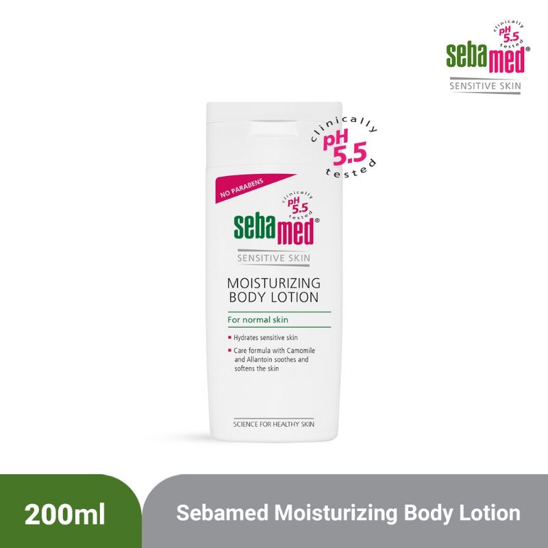 Jual SEBAMED MOISTURIZING BODY LOTION 200 ML& 400 ML | Shopee Indonesia