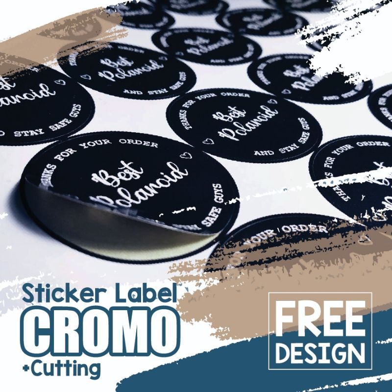 Jual STICKER LABEL CROMO CUTTING | Shopee Indonesia