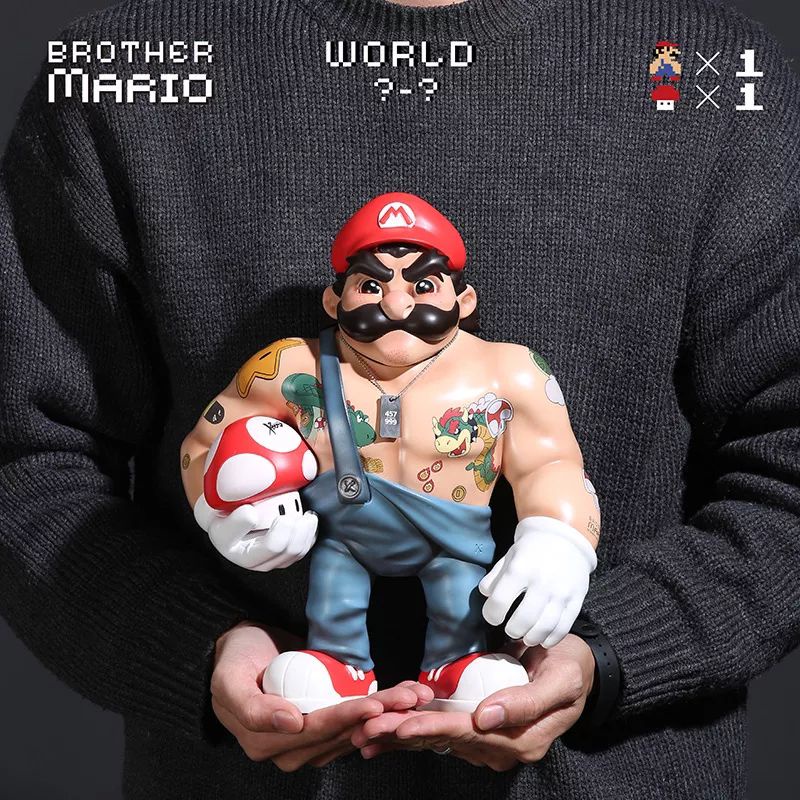 Jual Action Figure Super Brother Muscle Mario Bross | Shopee Indonesia
