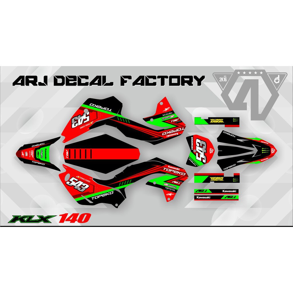 Jual Decal KLX 230 Supermoto Custom Full Body | Shopee Indonesia