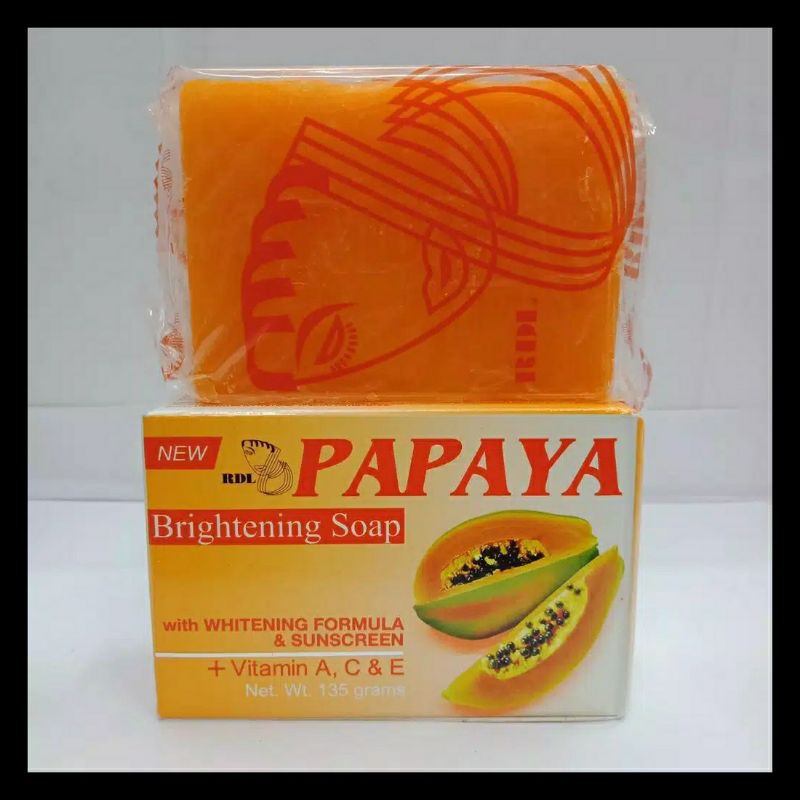 Jual SABUN PEPAYA RDL BPOM ORIGINAL 135GR / RDL PAPAYA SOAP ORI 135GR ...