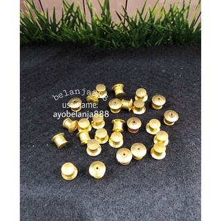 Jual kancing knop gold manset 8mm satuan Indonesia|Shopee Indonesia