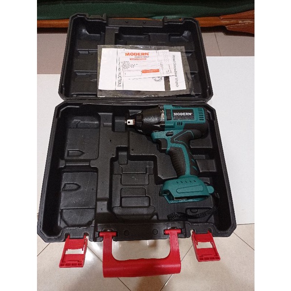 Jual Impact wrench modern M65 tool only dan box, baterai tipe LXT ...