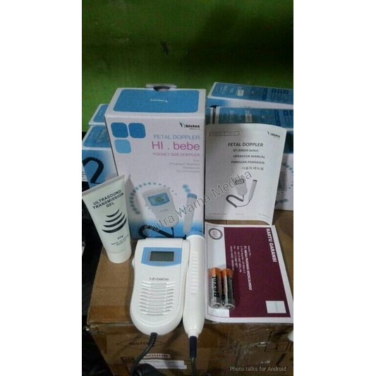 Jual Fetal Doppler Bistos LCD BT 200 Hi bebe | Shopee Indonesia