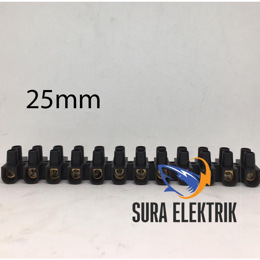 Jual Terminal Klustin U 25mm Black | Shopee Indonesia