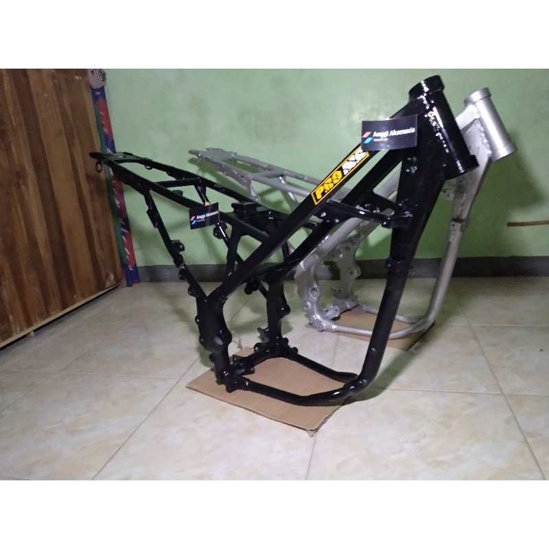 Jual Frame Rangka Custom KLX PNP Mesin KLX Ninja Tiger Megapro GL Scorpio RX King Satria FU ...