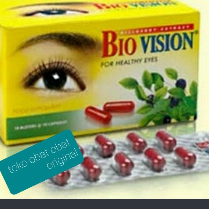 Jual biovision vitamin mata per box isi 10 strip | Shopee Indonesia
