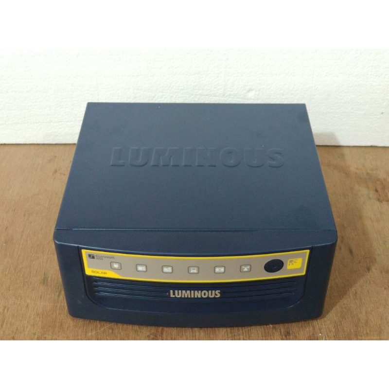Jual SOLAR INVERTER LUMINOUS ECO WATT 900VA SQUARE WAVE ORIGINAL /PLTS ...