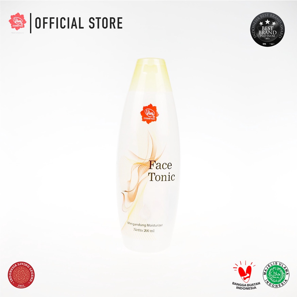 Jual Viva Face Tonic Emolient (100ml & 200ml) | Shopee Indonesia