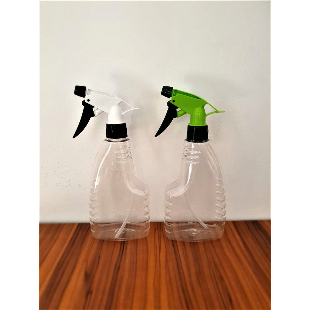 Jual BOTOL KISPRAY 450ML BENING TUTUP TRIGGER / BOTOL KISPRAY CLEAR ...