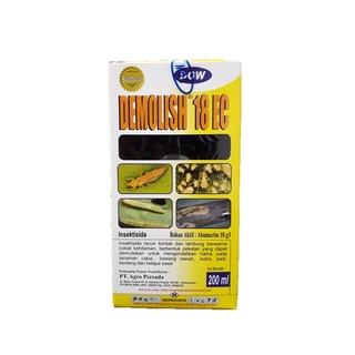 Jual Insektisida Demolish 18EC 200ml Abamectin Racun Anti Hama Kutu ...