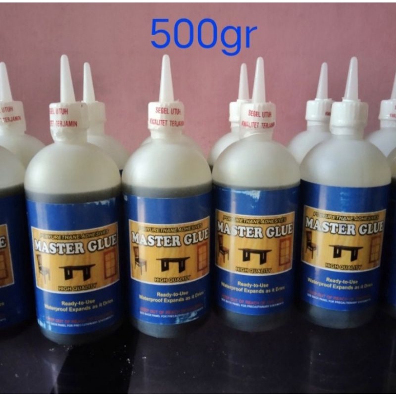 Jual LEM PU / LEM BUSA / LEM MADU MASTER GLUE 500 GRAM / 1/2 KG ...