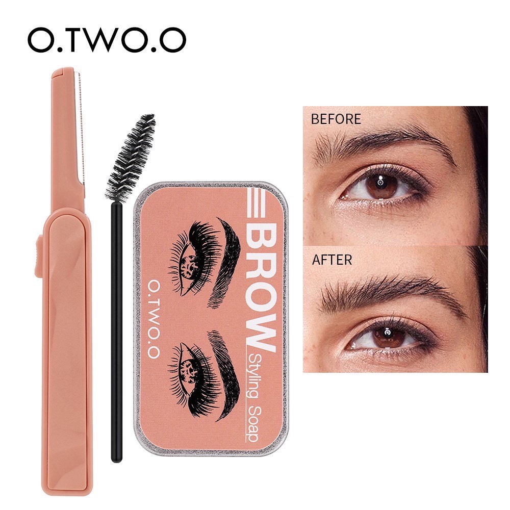 O.TWO.O Eyebrow Soap Brow Sculpt Lift Brow Styling Soap | Shopee Indonesia