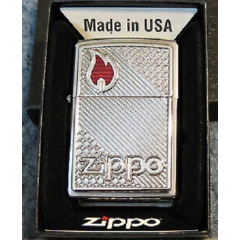 Jual Zippo Original USA 48126 Flame Tiles Emblem - Lifetime Warranty | Shopee Indonesia