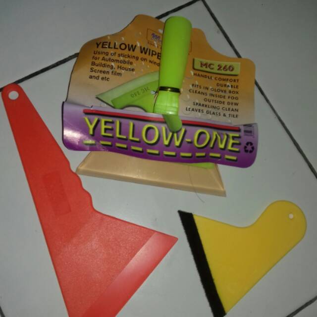 Jual alat bantu pemasangan sticker kaca dan kaca film wiper racel ...