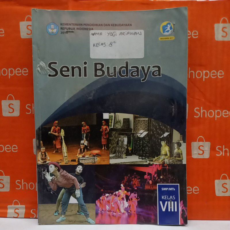 Jual seni budaya kelas 8 SMP edisi revisi 2017 | Shopee Indonesia