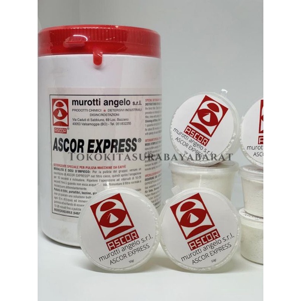 Jual ASCOR EXPRESS ECER 50GR (BUBUK PEMBERSIH MESIN KOPI - COFFEE CLEAN ...