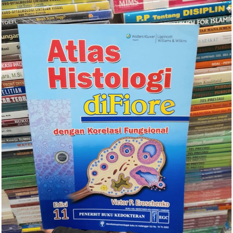 Jual Buku Original Atlas Histologi Difiore Dengan Korelasi Fungsional ...