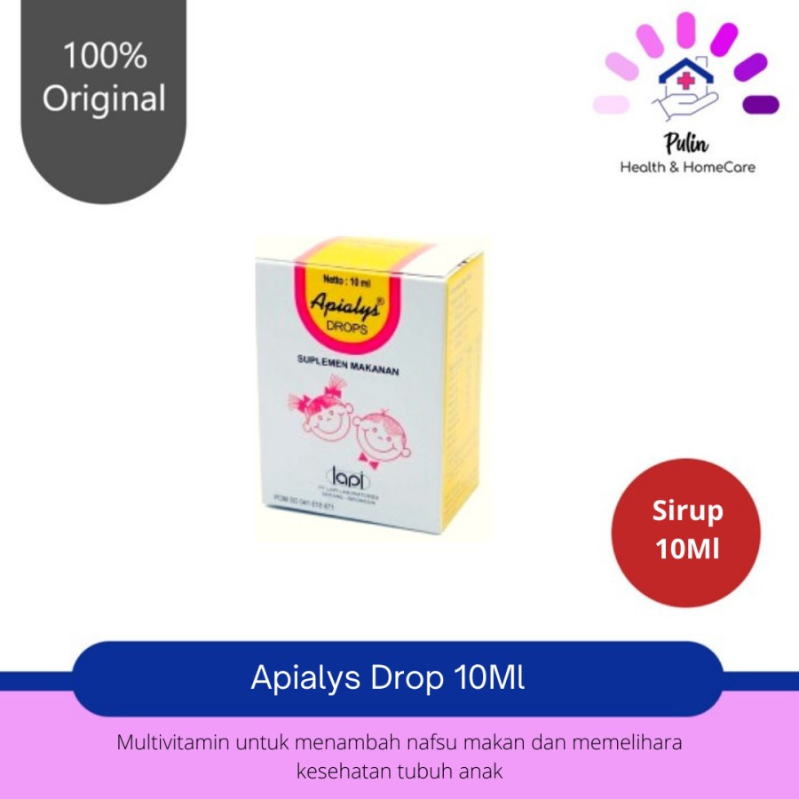Jual Apialys Drops 10Ml / Suplemen Anak / Vitamin Anak / Multivitamin ...