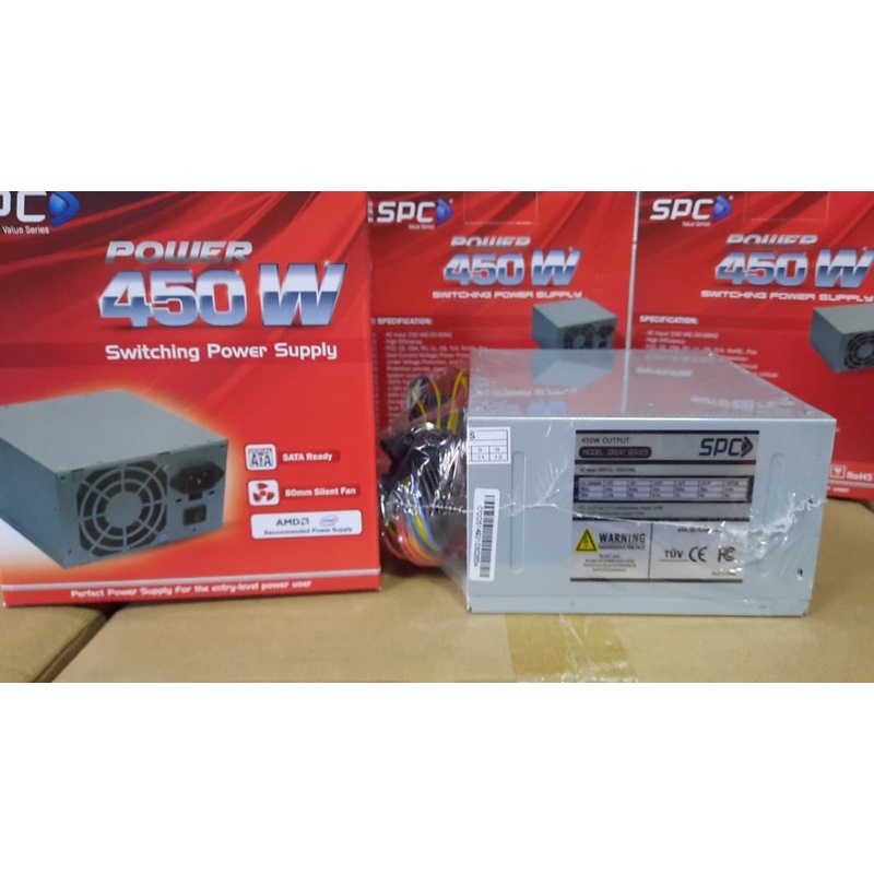 Jual Power Supply PSU SPC 450w SPC Power Supply Komputer 450 watt Power Supply Spc 450watt Power ...
