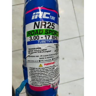 Jual BAN LUAR MOTOR BAN IRC NR 25 275 DAN 300 Ring 17 BAN DEPAN DAN ...