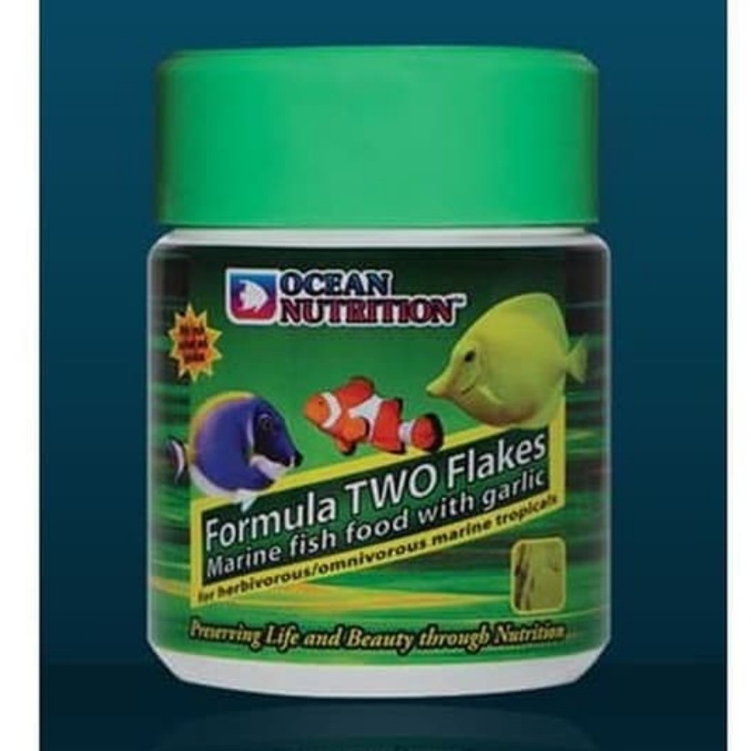 Jual Ocean Nutrition Formula Two Flakes 34gr Pakan Ikan Hias Air Laut ...
