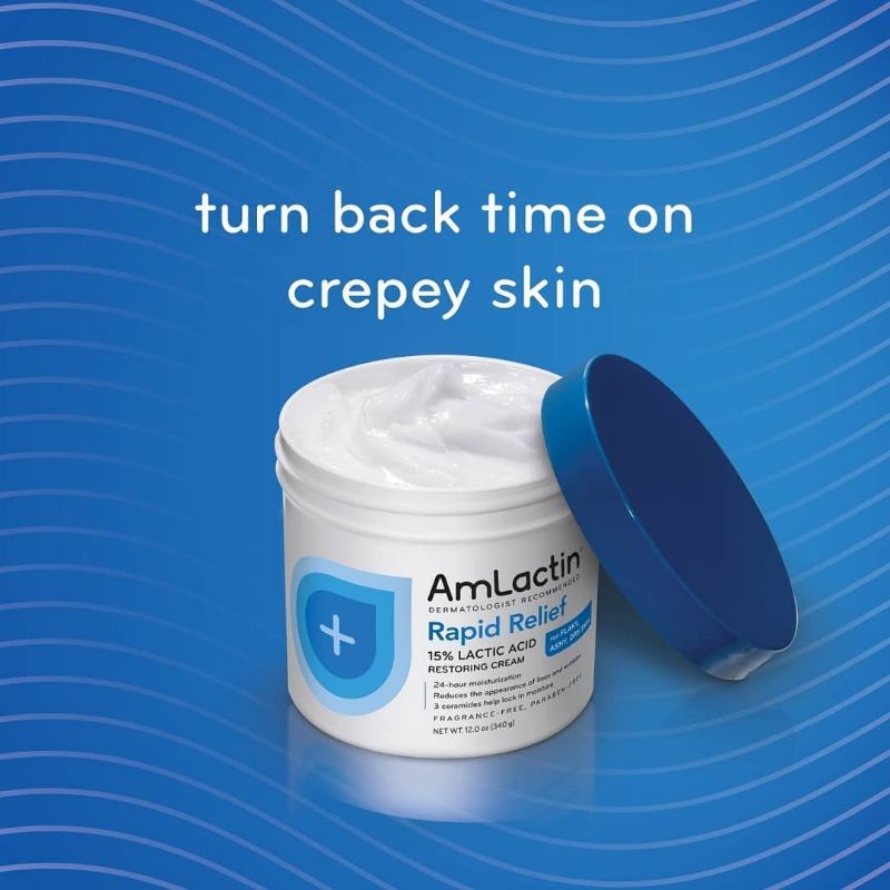 Jual Amlactin Rapid Relief 15% Lactid Acid Restoring Cream 340g ...