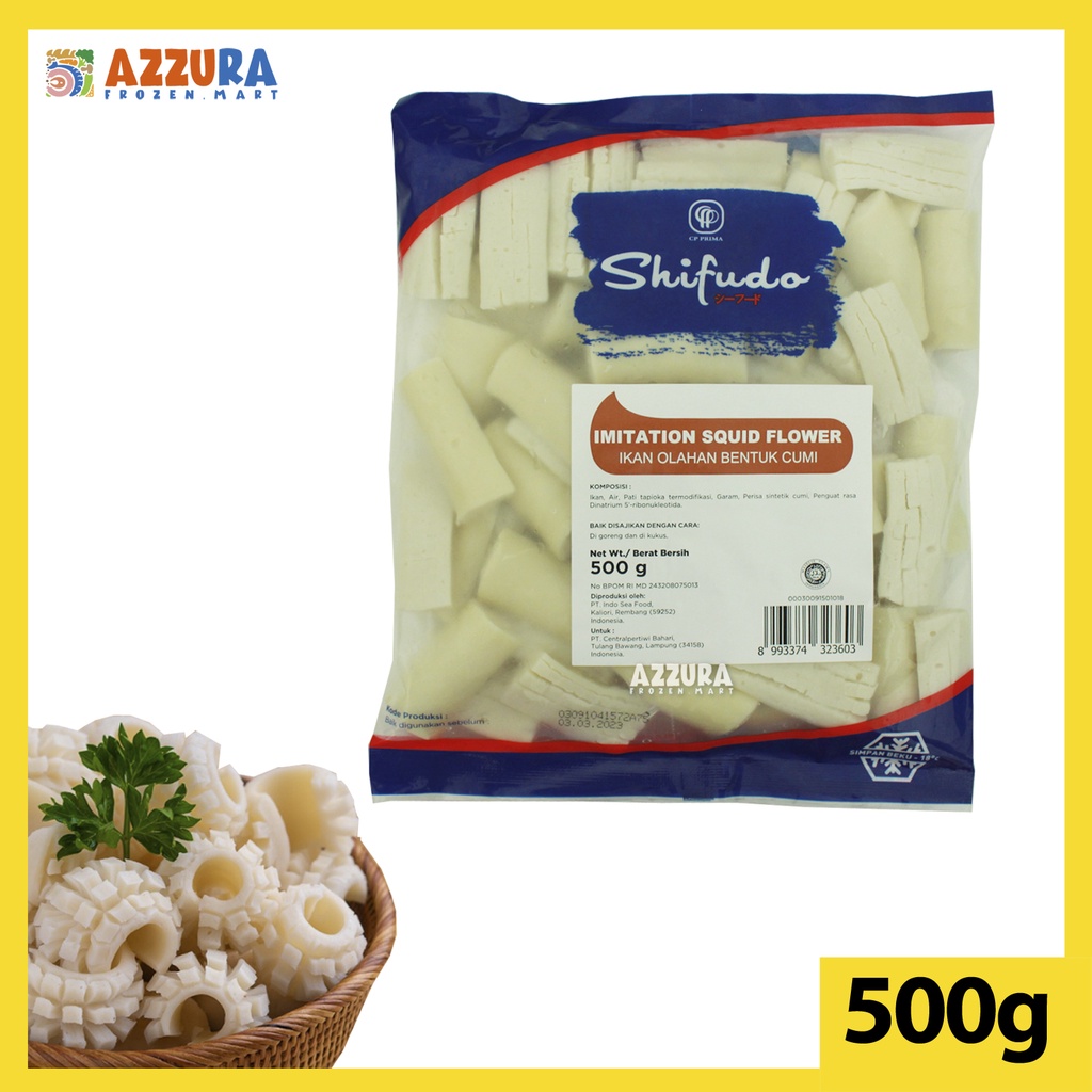 Jual Shifudo Imitation Squid Flower Ikan Olahan Bentuk Cumi 500g ...