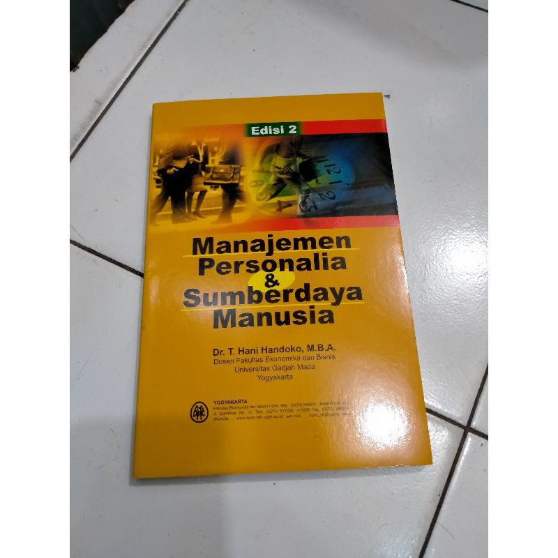 Jual Manajemen personalia dan Sumber Daya Manusia - T Hani Handoko ...
