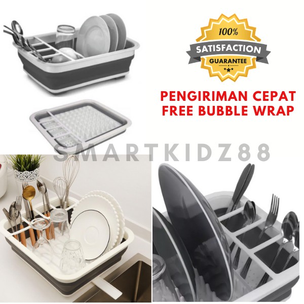 Jual Baskom Lipat Tempat Pengering Cuci Piring - Rak Piring dan ...