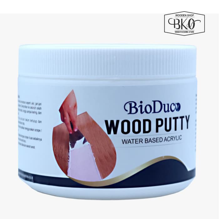 Jual dempul kayu duco / wood putty white / dempul putih cup 600 gr ...