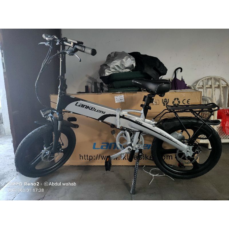Jual Lankeleisi G660 Luxury Edition, Sepeda Lipat, Sepeda Listrik ...