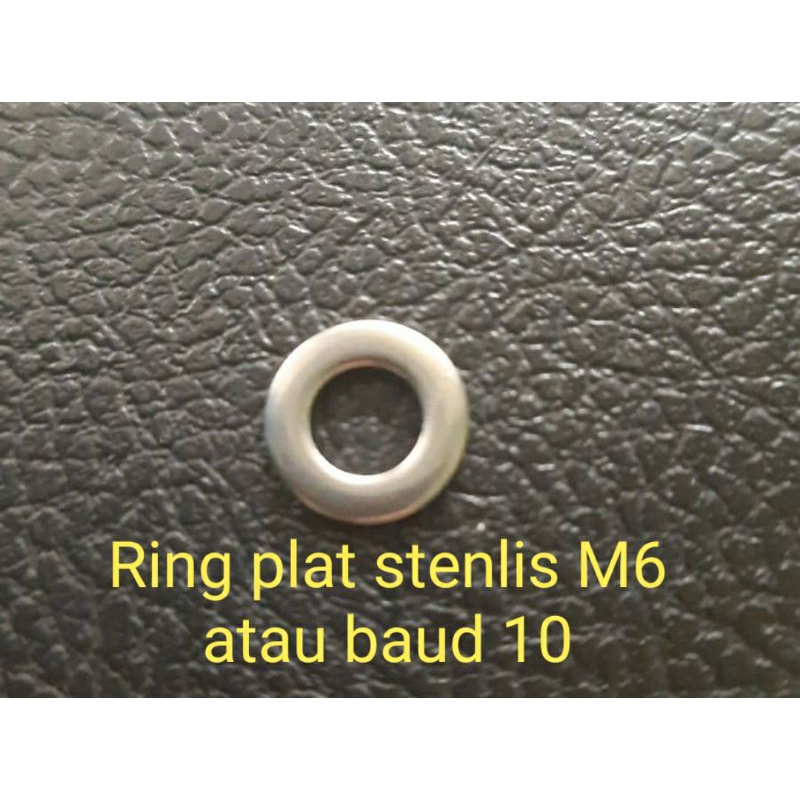 Jual RING PLAT M6 ATAU BAUD 10 STENLIS | Shopee Indonesia
