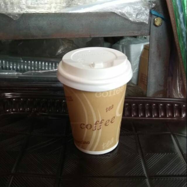 Jual Paper cup 8 oz / cup kopi / cup kertas | Shopee Indonesia