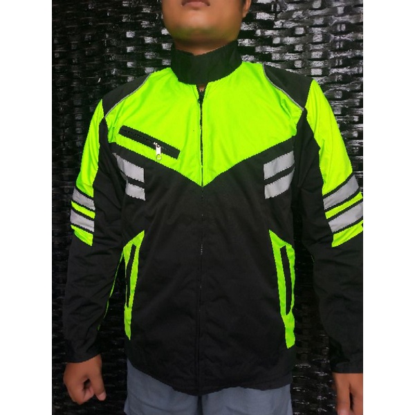 Jual jaket ijo stabilo patwal | Shopee Indonesia